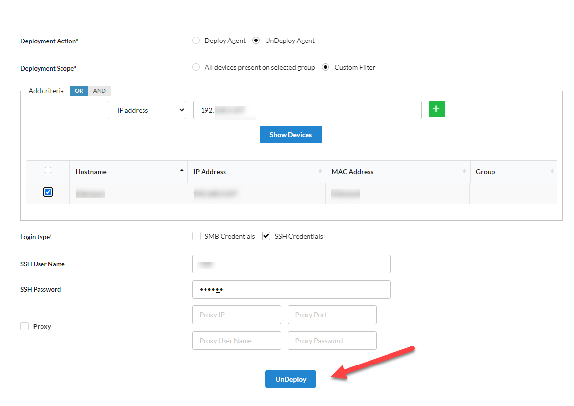 Online Deployer tool