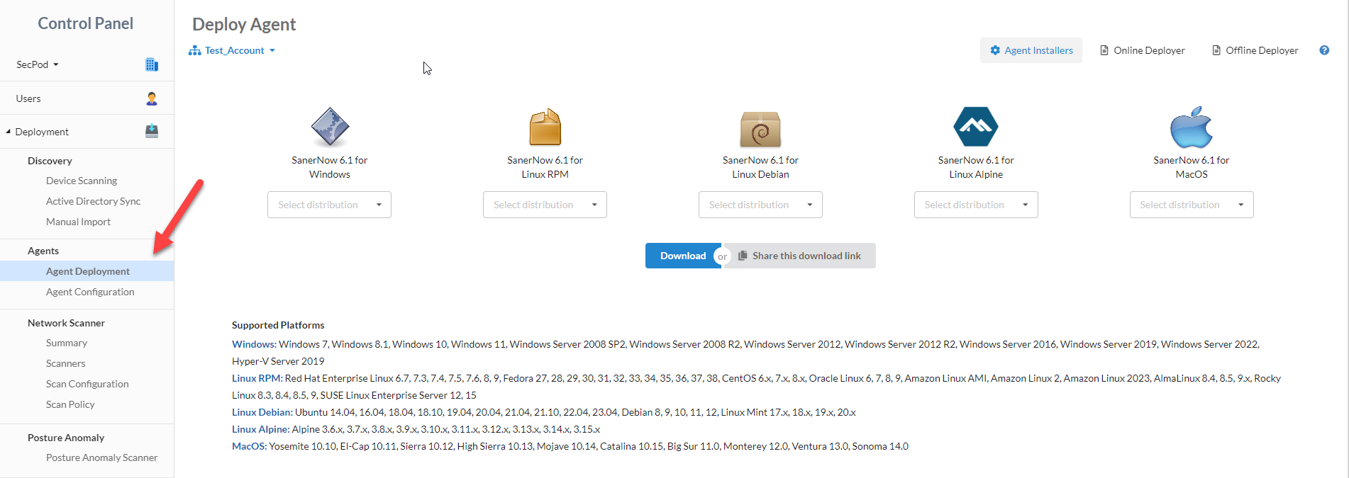 Online Deployer tool